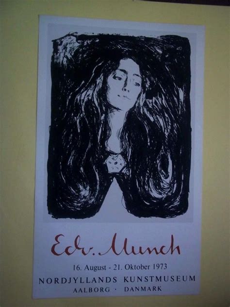 Edvard Munch Nordjyllands Kunstmuseum 1973 Lithograph 1850983985