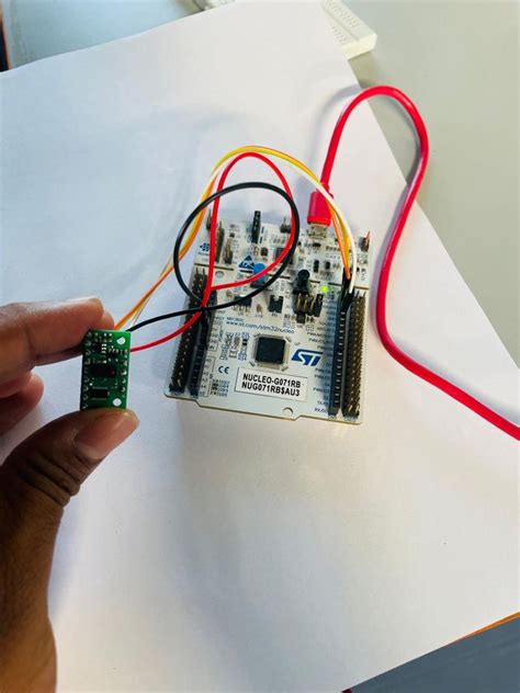 Interfacing Pololu Vl53l8cx With Nucleo G071rb Usi