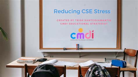 Reducing Cse Stress — Cmdi