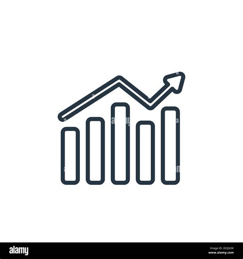 Stats Outline Vector Icon Thin Line Black Stats Icon Flat Vector Simple Element Illustration