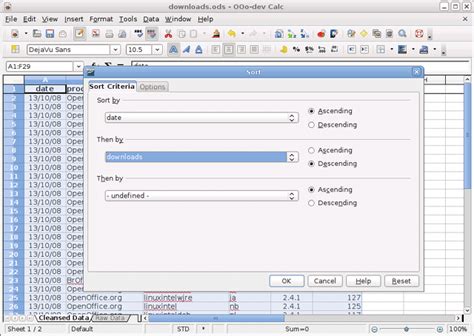 Sort In Openoffice Excel Sexieffect