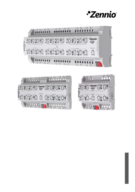 User Manual Zennio MAXinBOX 8 V3 English 25 Pages