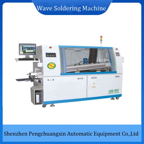 Automatic Pcb Wave Soldering Pot Wave Soldering Conveyor Unload Wave