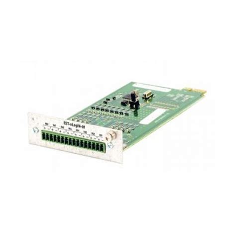 8 Logical Inputs Card Function Slot Videcon