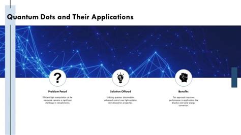 Quantum Dots And Their Applications Nanophotonics Ppt Outline St Ai Ss Ppt Powerpoint