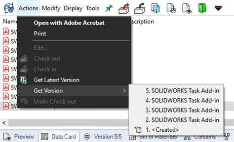 SOLIDWORKS PDM Standard Set Workflow State For Create PDF Task Data Management GoEngineer