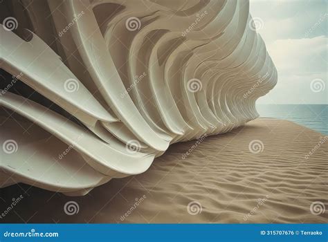 Shell And Clamshell Canopy With Brackets And Beautiful Shape Modern Building Materials