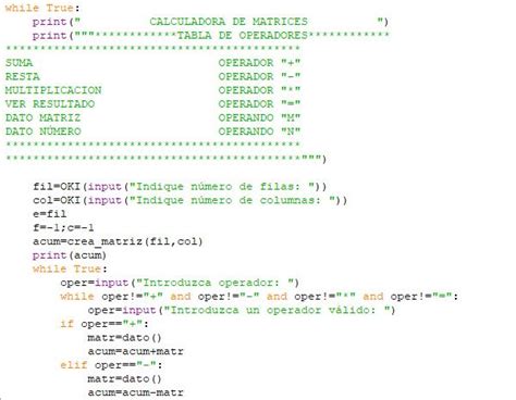Crea Una Calculadora De Matrices Con Numpy Keepcoding