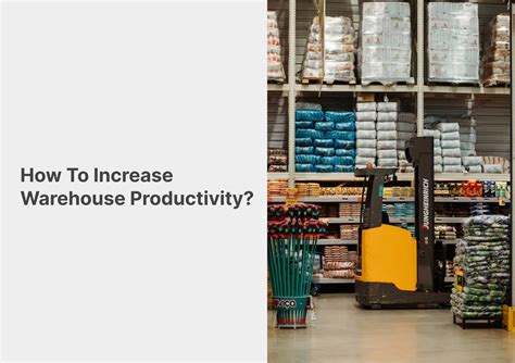 How To Increase Warehouse Productivity Sg