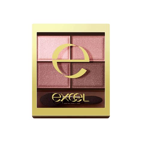 【日本直邮】日本excel 裸色深邃大地色四色眼影盘 Sr10芍药粉棕 4 3g Cosme大赏受赏 Weee