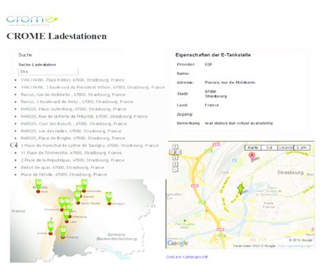 Web Application For Finding The Address And Position Of Evse Based On