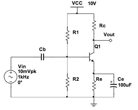 Npn And Pnp Transistor Amplifier Circuit