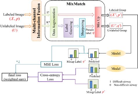 the overall framework of the semi supervised deep learning method for