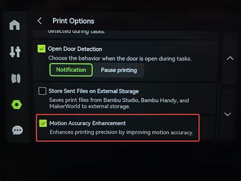 Motion Accuracy Calibration Bambu Lab Wiki