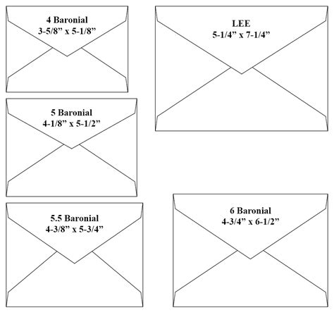 Standard Envelope Size