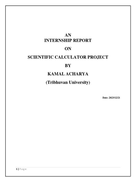 scientific calculator project report pdf conceptual model