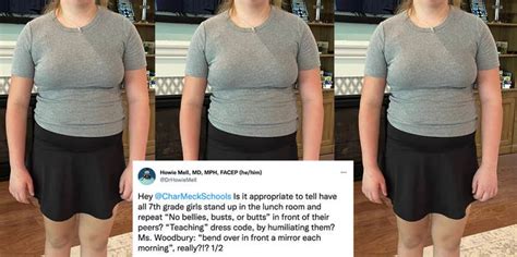 North Carolina Middle School Asks Girls To Verify Dress Code By Bending Over In Mirror Yourtango