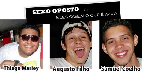 Glosstosura SEXO OPOSTO Eles sabem o que é isso