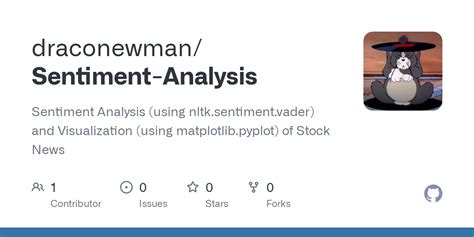 Github Draconewmansentiment Analysis Sentiment Analysis Using Nltk