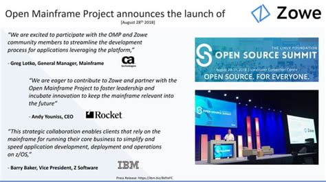 IBM Z For The Digital Enterprise Zowe Overview PDF Operating Systems Computer Software