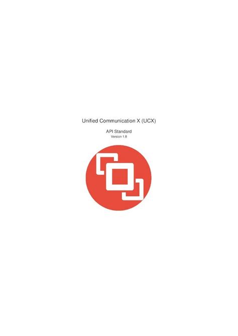 PDF Uniﬁed Communication X UCX vi CONTENTS 6 4 4 4 ucp mem advice