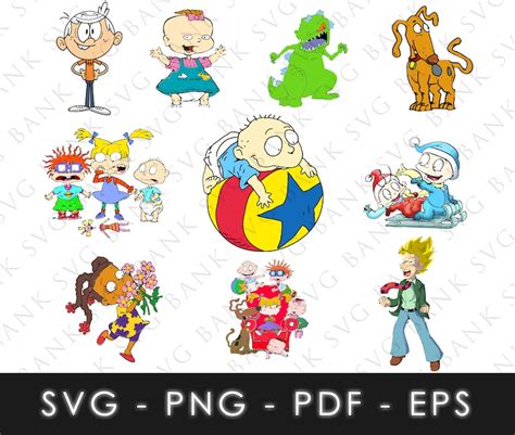 Rugrats SVG Rugrats Vector Rugrats Svg Bundle Rugrats PNG Rugrats Cricut Rugrats Cut File