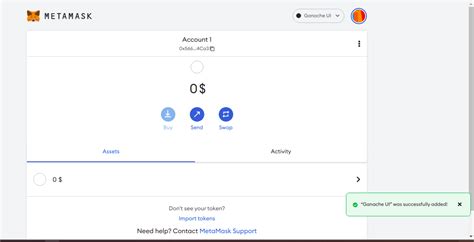 contract development setup ganache with metamask what and where is a