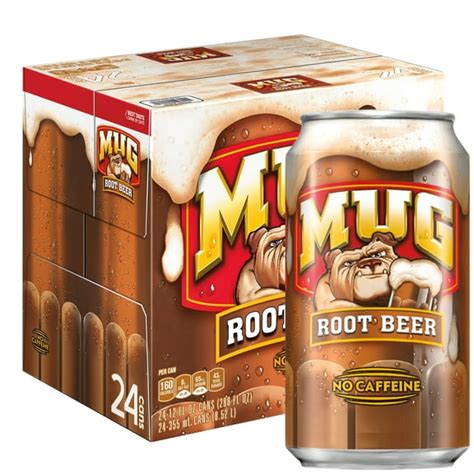 Mug Root Beer Soda Pop 12 Fl Oz 12 Pack Cans Classic