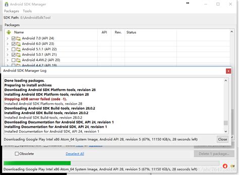 android sdk manager 一打开就闪退，最实用简单解决方法 refreshing sdk csdn博客