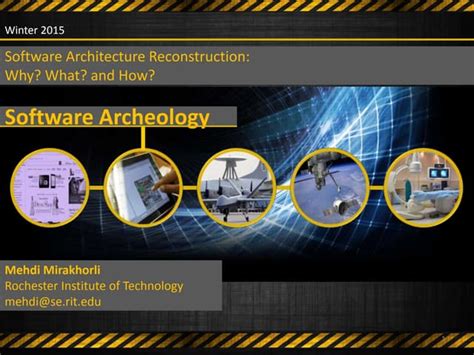 Software Architecture Reconstruction Why What And How Pptx