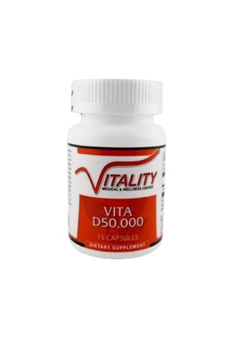 Vita D 50000 Vitality Medical And Wellness Center