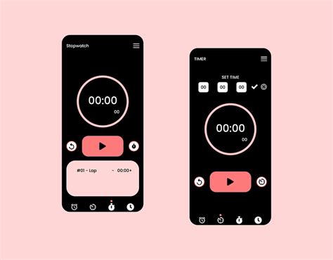 Stopwatchtimer Ui Design By Mahendar V On Dribbble