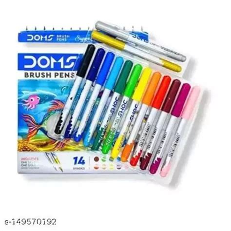 Doms Brush Pen 14 Shead Beautiful Art Pen Bd