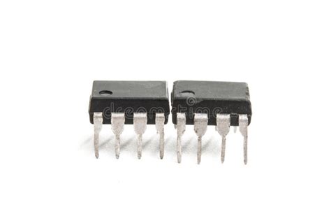 Microchip Isolated Stock Photo Image Of Electricity