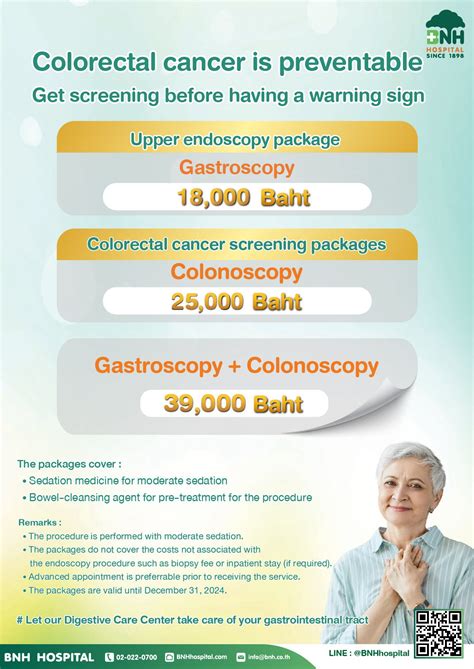 Gastroscopy And Colonoscopy Package Bnh Hospital