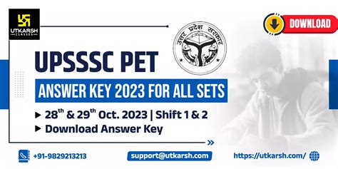 Upsssc Pet Admit Card 2023 Out Download Pet Admit Card