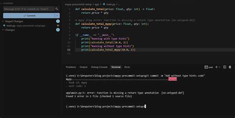 Mypy With Pre Commit For Automated Type Checks In Python Workflow
