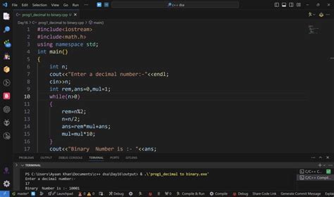 Mohammad Ayaan Khan On Linkedin Day16 100daysofcode Dsa Cplusplus