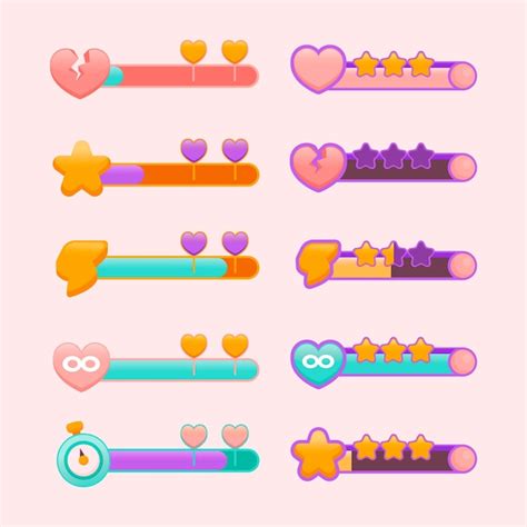 Free Vector Video Game Elements Collection