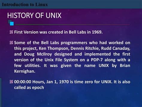 Unix Ppt PPTX Operating Systems Computer Software And Applications