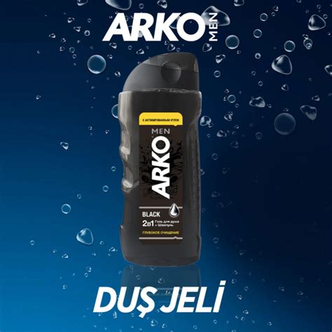 ARKO MEN BLACK DUŞ JELİ | 260 ML - Cildiniyenile.com
