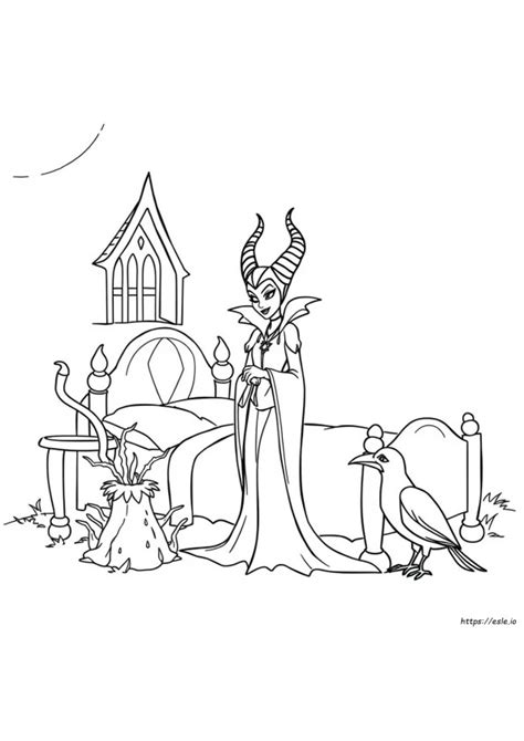 Free Disney Villains Coloring Pages