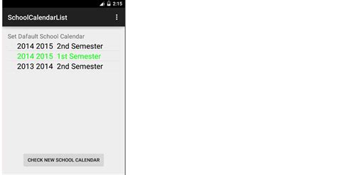 android based class record system
