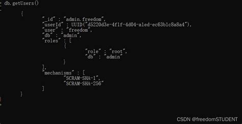 【mongodb】创建用户账号和权限