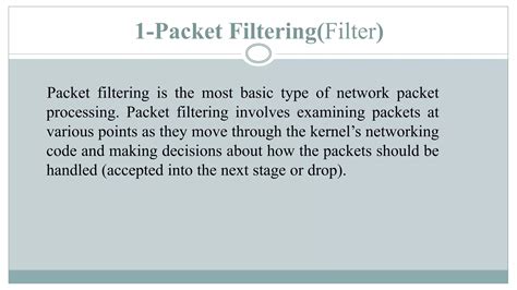 Iptables The Linux Firewall Ppt