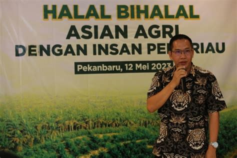 Program Peremajaan Sawit Rakyat KUD Bina Usaha Baru Mitra Asian Agri Untungkan Petani