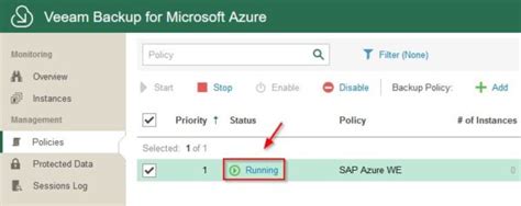 Veeam Backup For Microsoft Azure Backup And Restore Policies Pt 4 Ubercloud