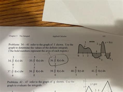 Solved Chapter The Integral Applied Calculus Problems Chegg Com