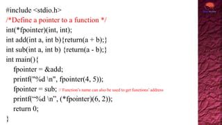 Function Pointer PPT