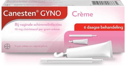 Canesten Gyno Crème g daagse Behandeling van Vaginale Schimmelinfecties bol